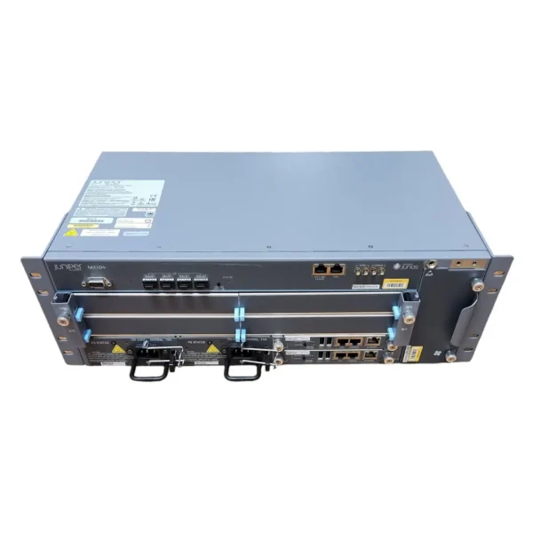 Juniper Networks MX104-AC Router with 2× AC PSU, 20GE SFP+ & Premium ...
